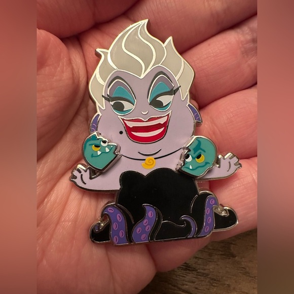 Disney | Accessories | Disneyland Paris Villains Enamel Pin Ursula The ...